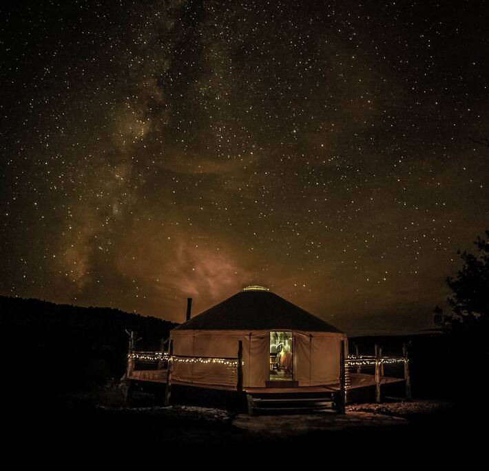 Zion Backcountry Yurt - Yurts for Rent in Orderville: zion backcountry ...