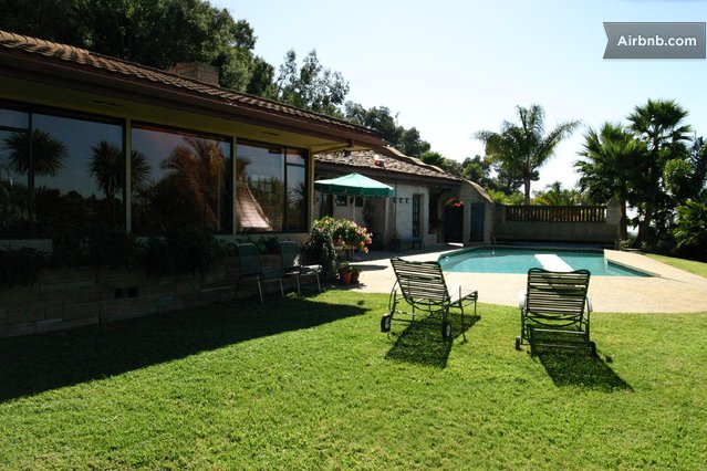 Spanish Mission style home + pool in Santa Barbara