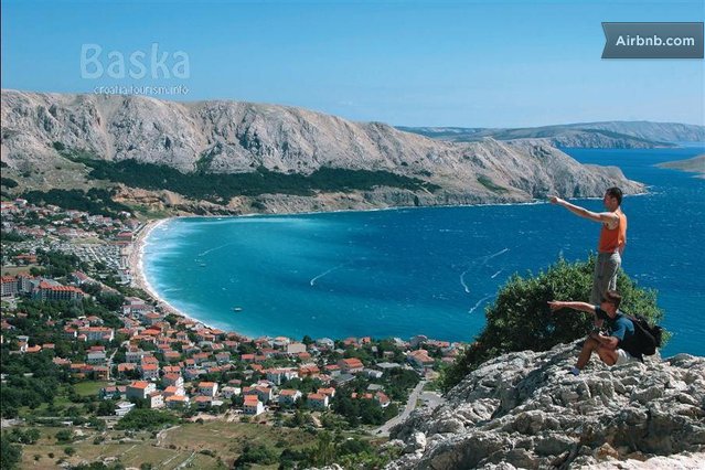 Lovely view in Risika,island of Krk in Vrbnik